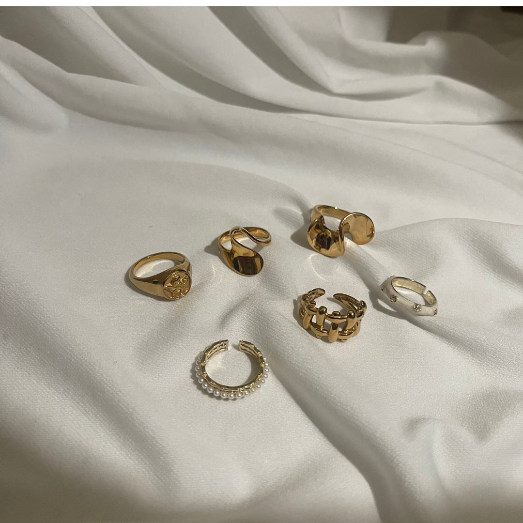 Xenia Ruffle Ring – GabulousLA